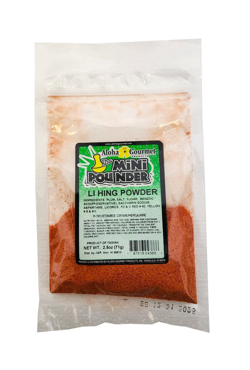 Li Hing Powder- Aloha Gourmet - Add this delicious powder to your ...