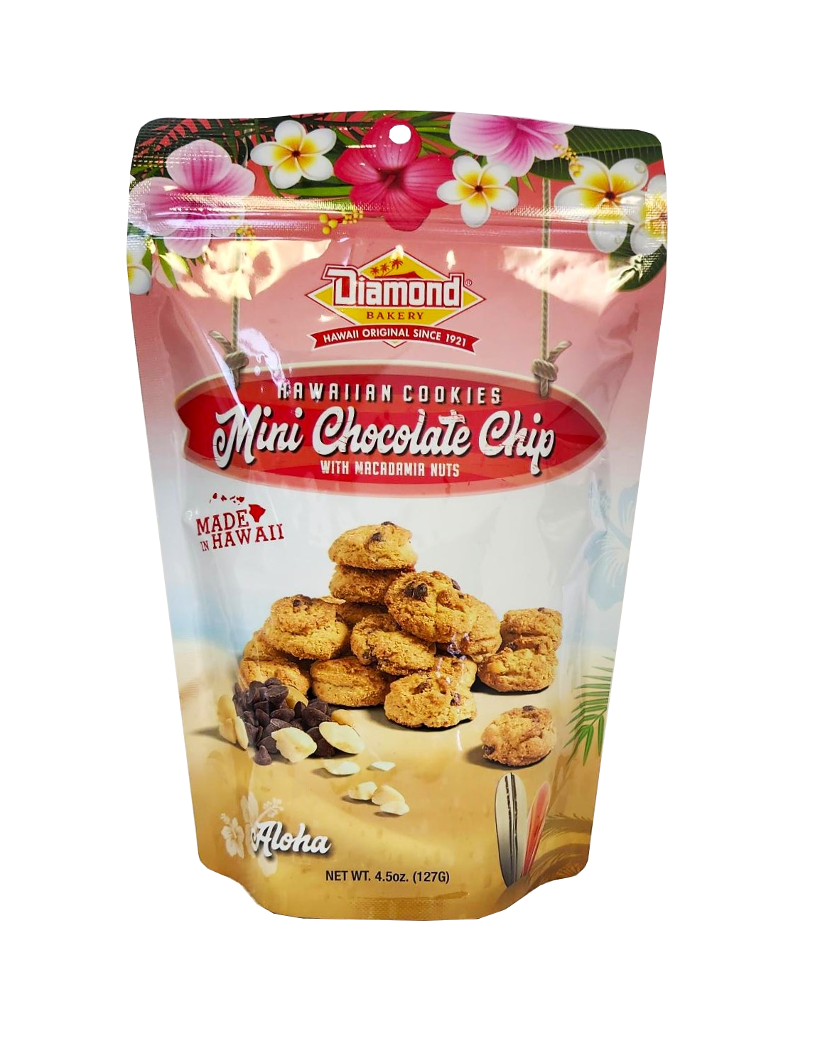 Diamond Bakery Hawaiian Cookies Mini Chocolate Chip 4.5oz– Hawaii Food ...