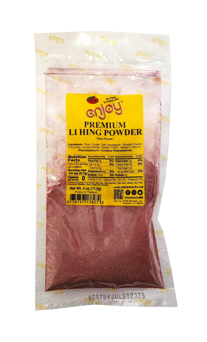 Enjoy Premium Li Hing Powder 4oz.– Hawaii Food To You
