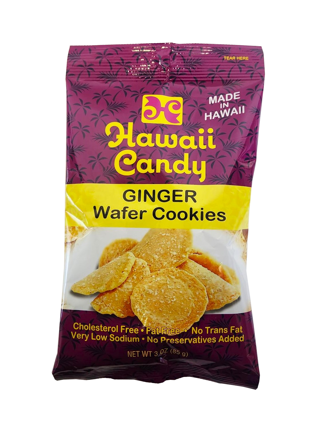 Hawaii Candy Ginger Wafer Cookies 3 oz– Hawaii Food To You