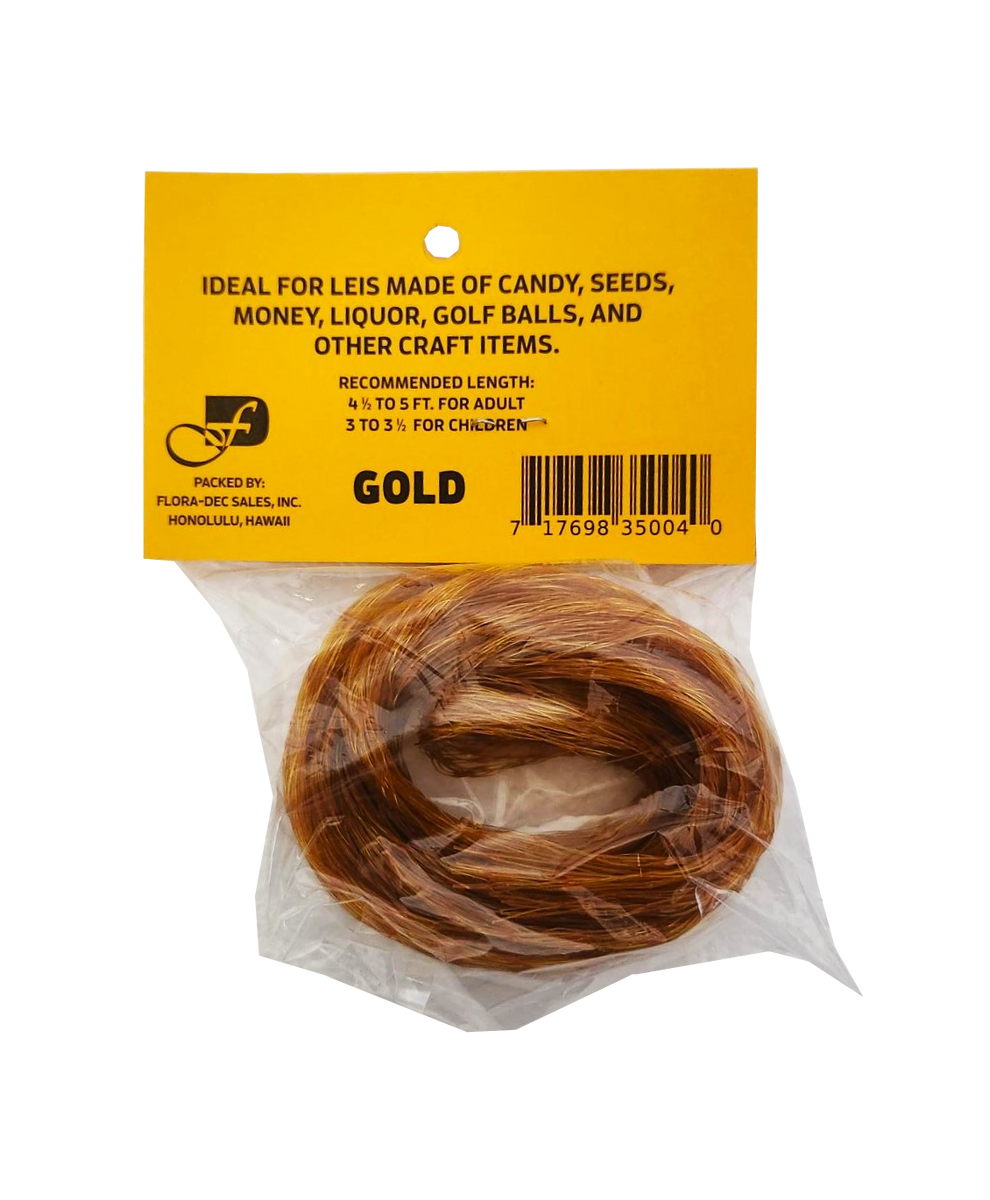 Lei Netting - Gold 10ft– Hawaii Food To You