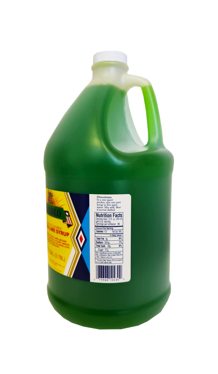 Malolo Lemon-Lime Syrup 1 Gallon– Hawaii Food To You
