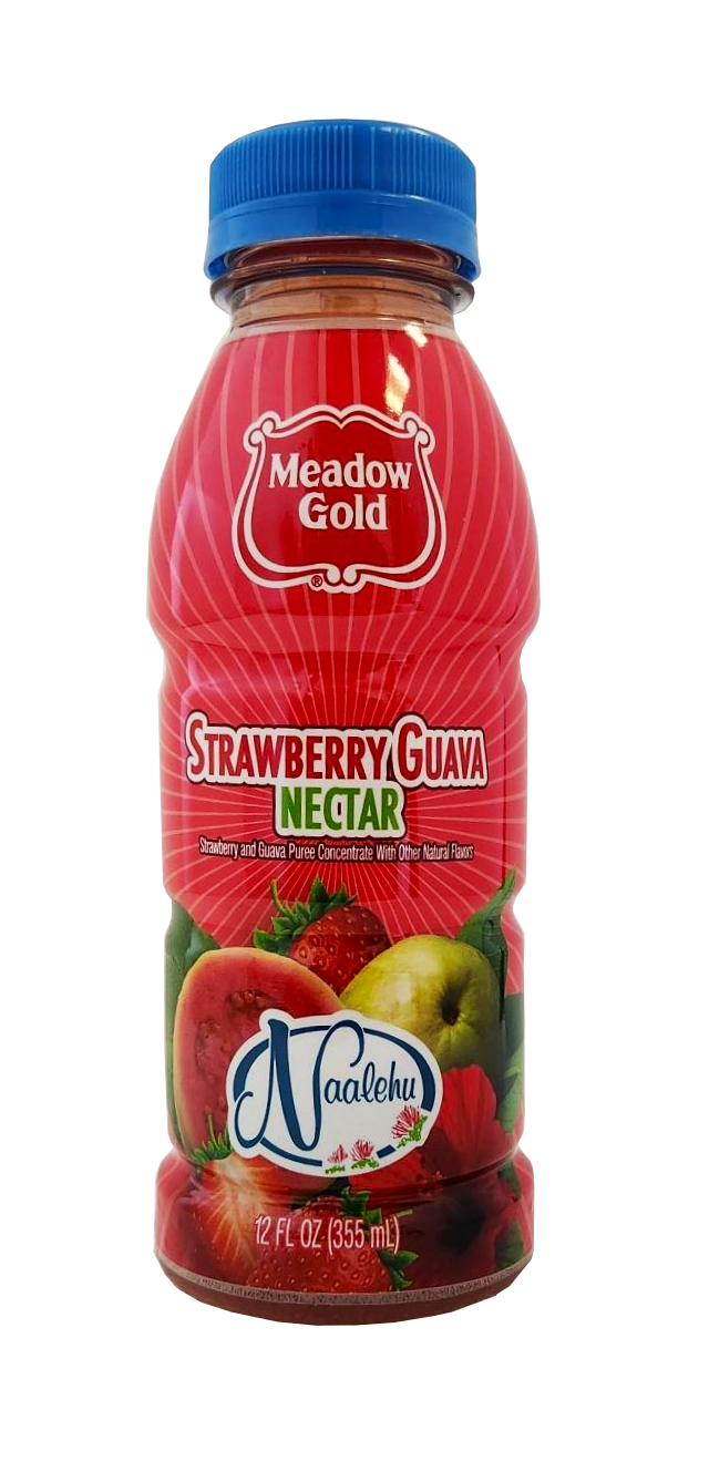 Meadow Gold Strawberry Guava Nectar Drink 6-Pack 12oz.– Hawaii Food To You