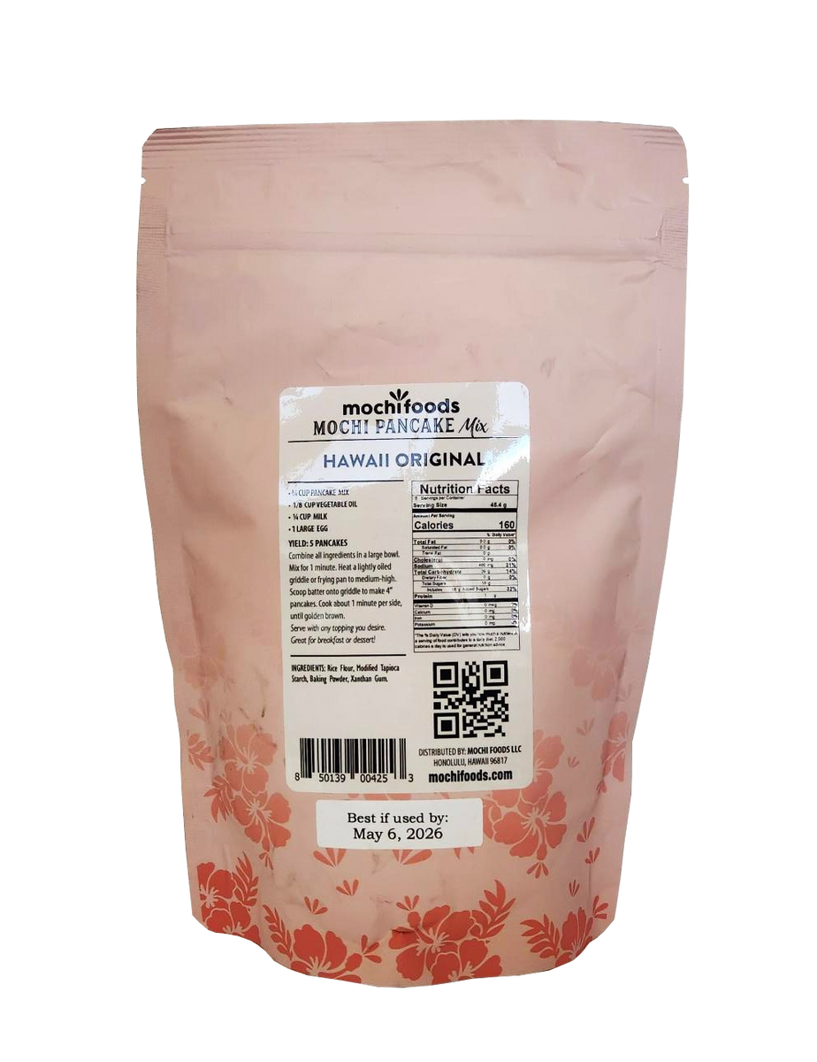 Mochi Foods Mochi Pancake Mix Gluten Free - Original 8 oz– Hawaii Food ...