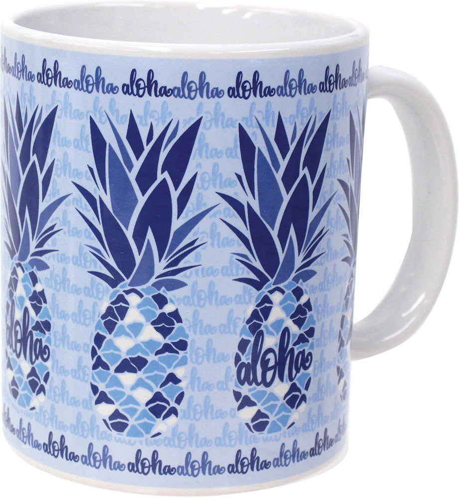 Mug - Pineapple Mosaic 11 oz | Comes in a Mug Box– Hawaii Food To You