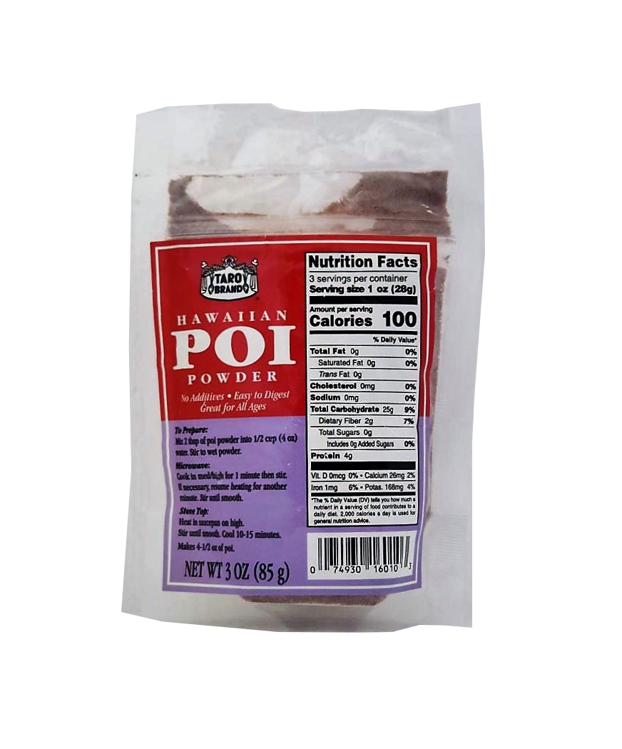 Taro Brand Hawaiian Poi Powder 3oz– Hawaii Food To You