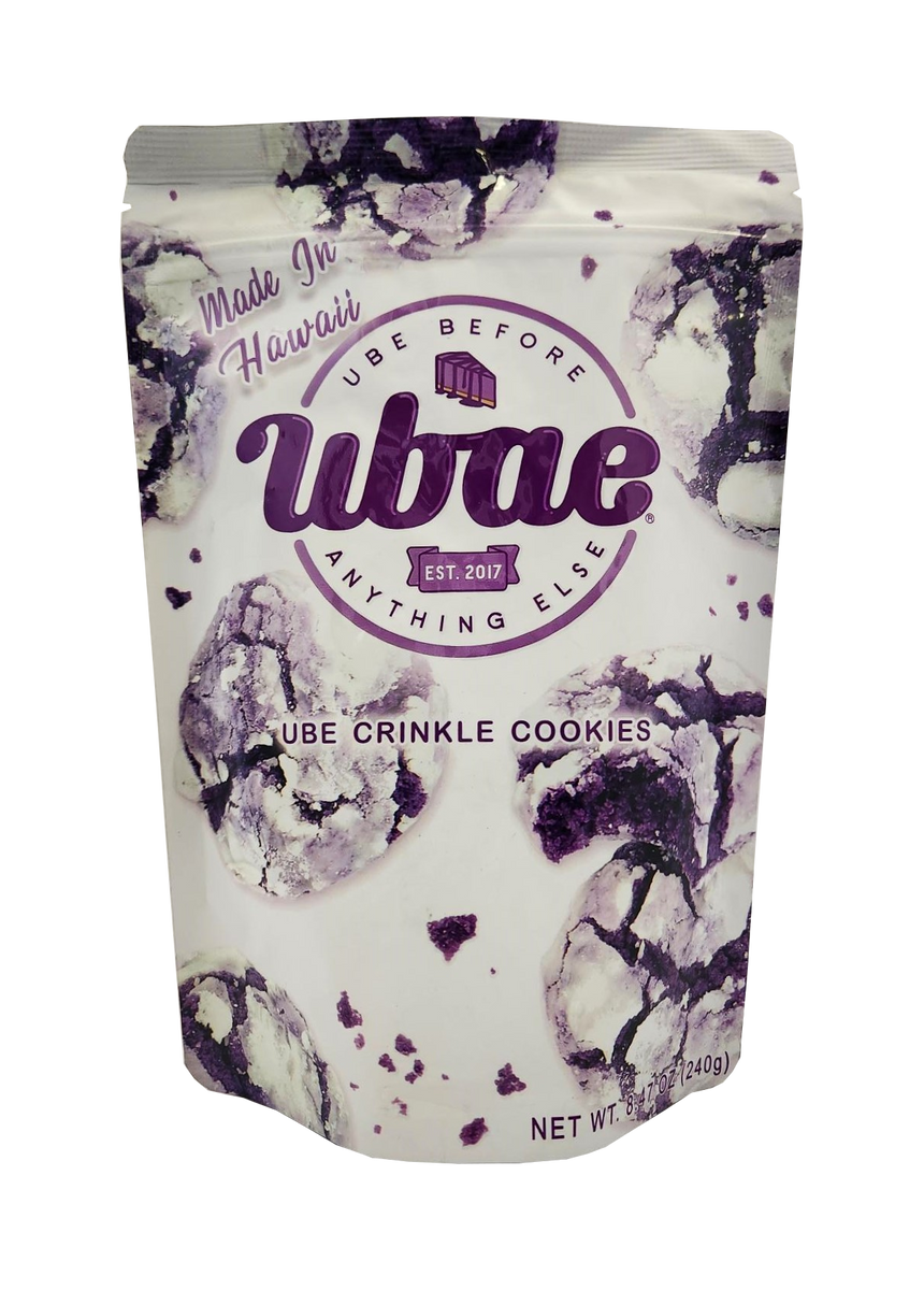 Ubae Ube Crinkle Cookies 8.47oz– Hawaii Food To You