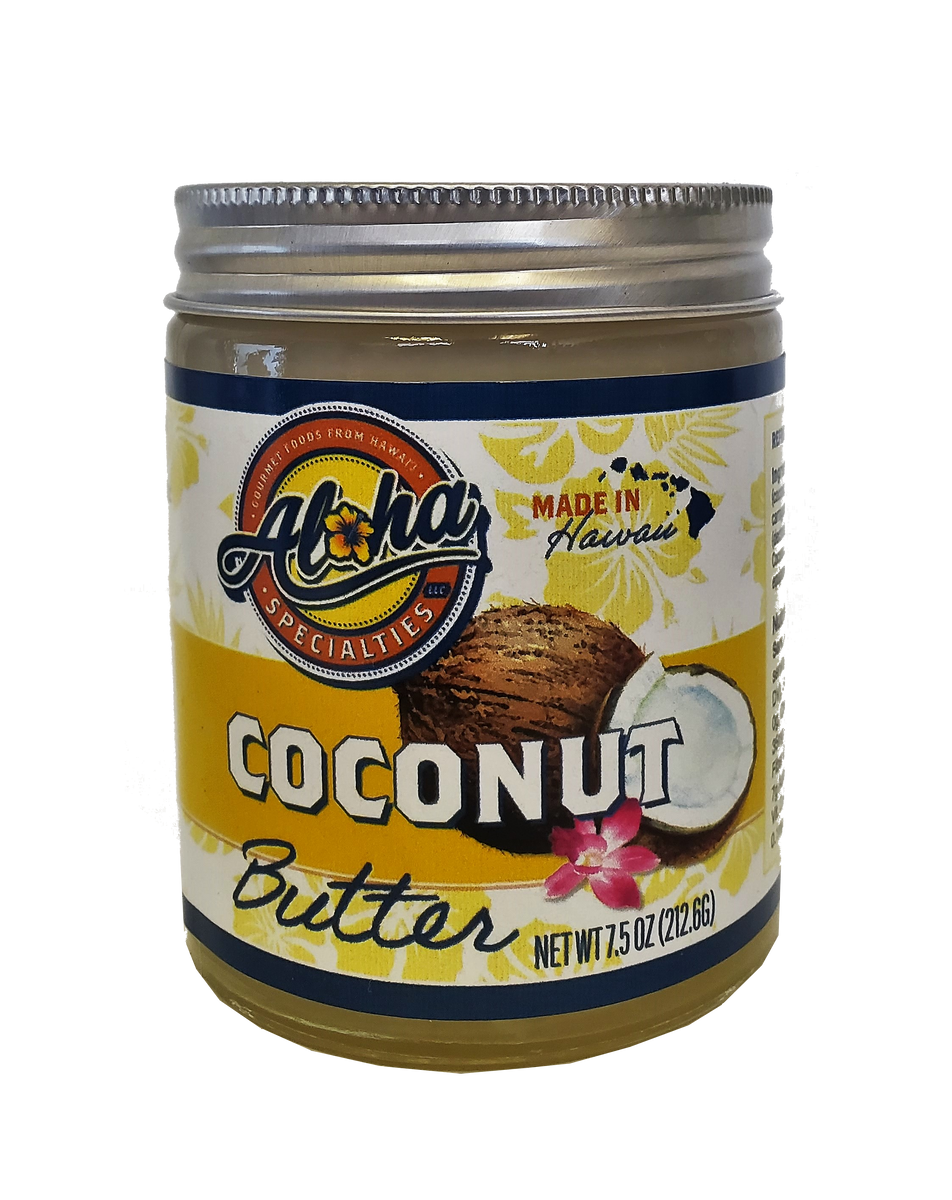 Aloha Specialties Coconut Butter 7.5oz.– Hawaii Food To You