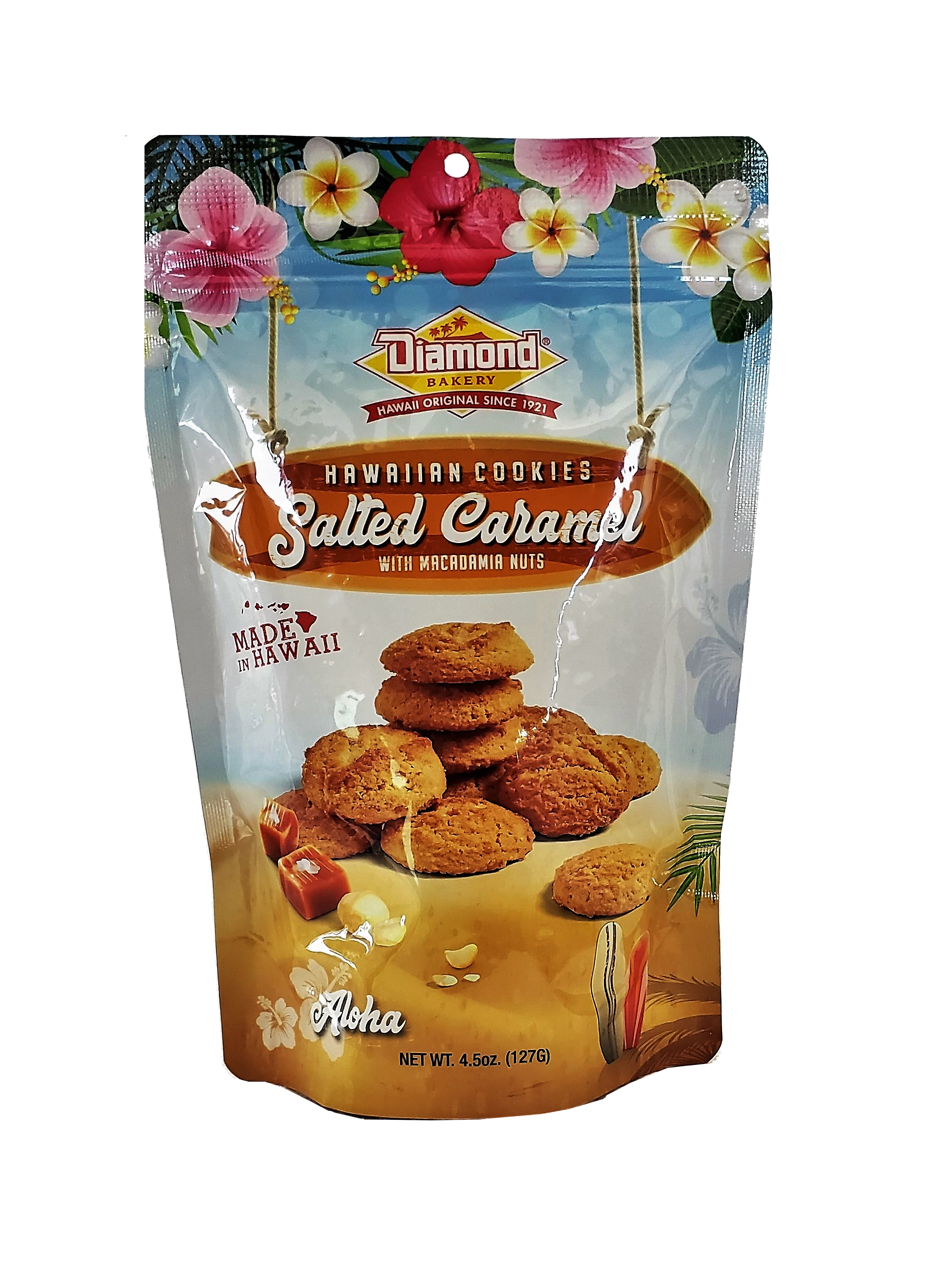 Diamond Bakery Hawaiian Cookies Salted Caramel w/ Macnut 4.5 oz– Hawaii ...
