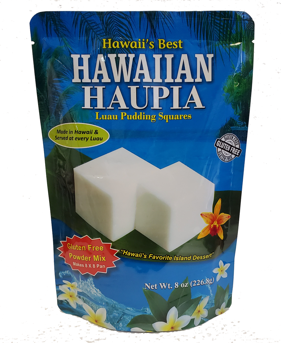 Hawaii's Best Hawaiian Haupia-Luau Pudding Squares 8oz– Hawaii Food To You