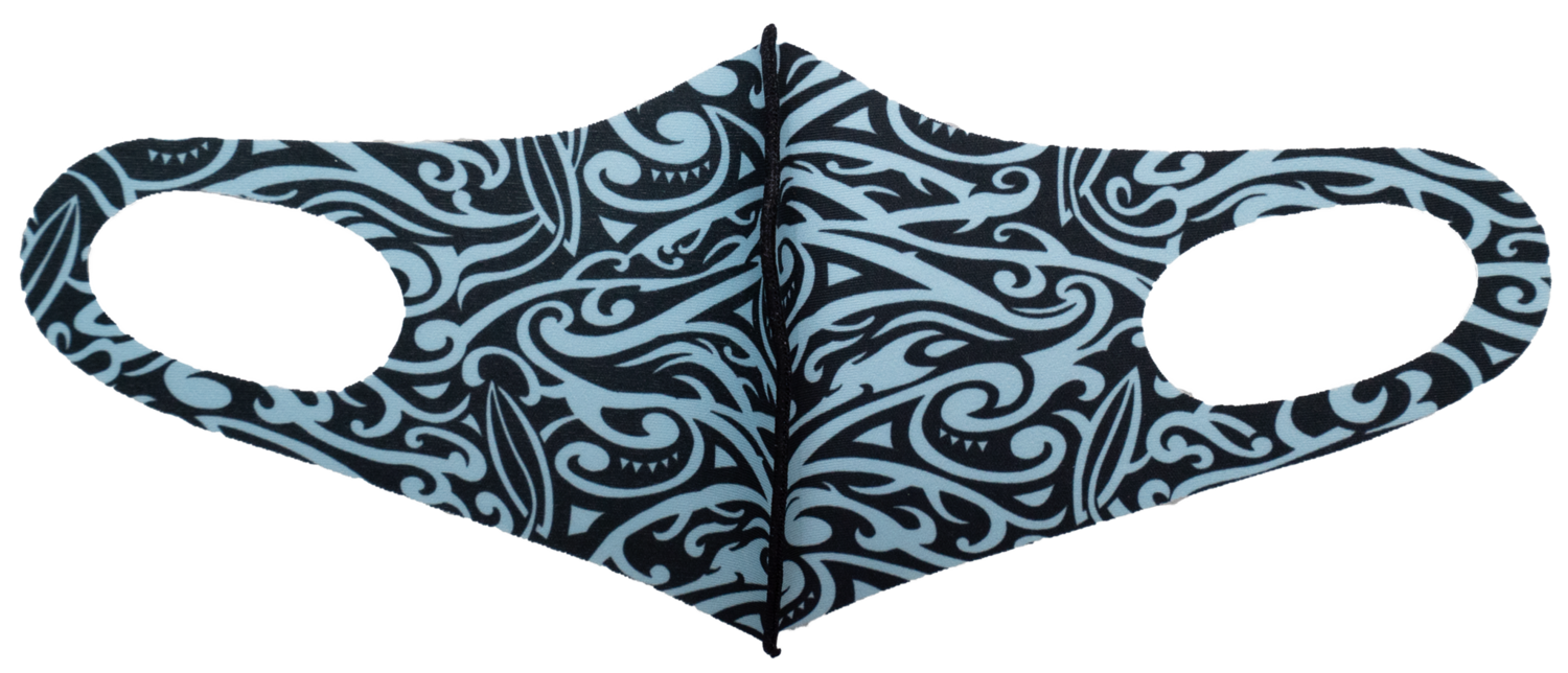 Adults Polyester/Spandex Washable Mask– Hawaii Food To You