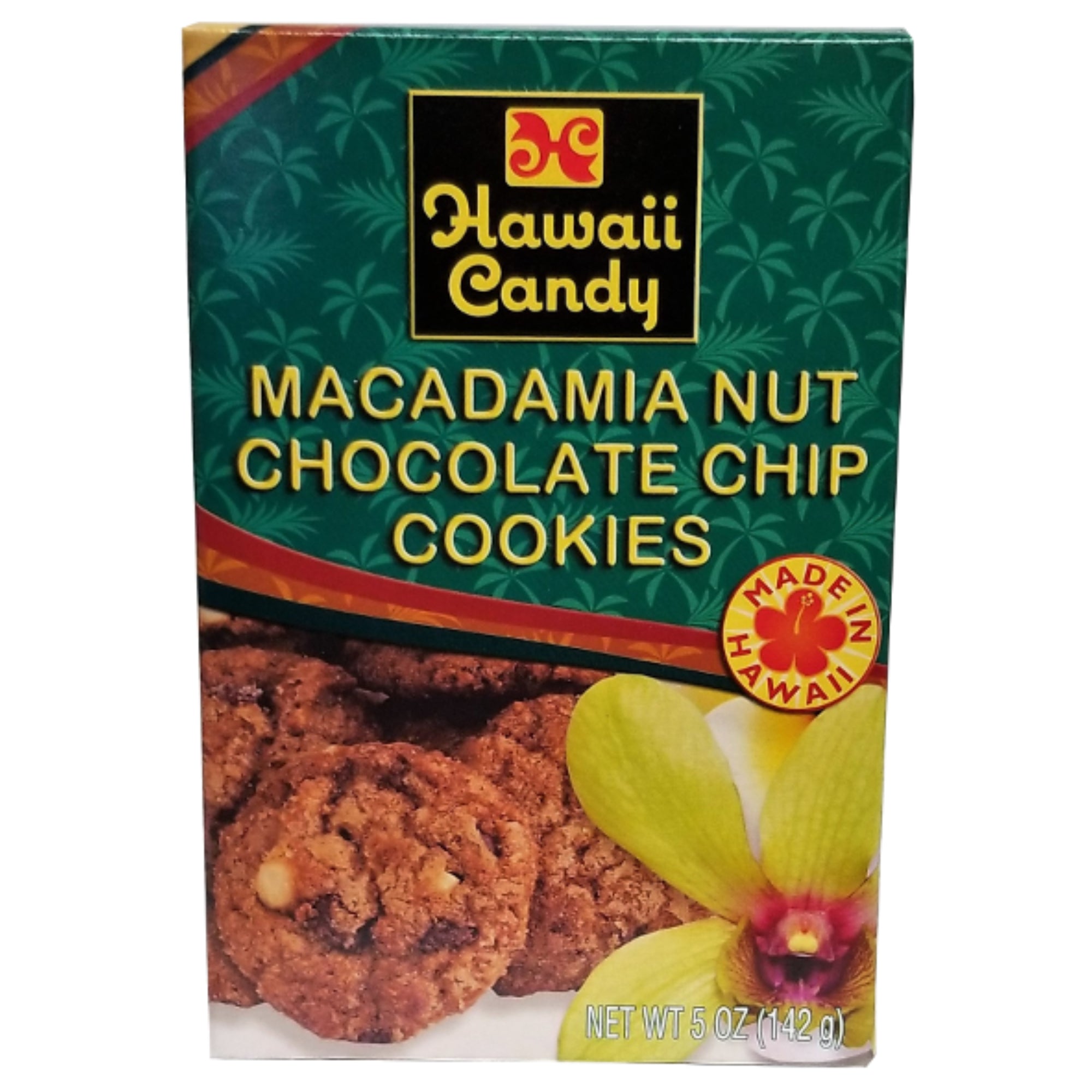 Hawaii Candy Macadamia Nut Choclate Chip Cookies 5 oz– Hawaii Food To You