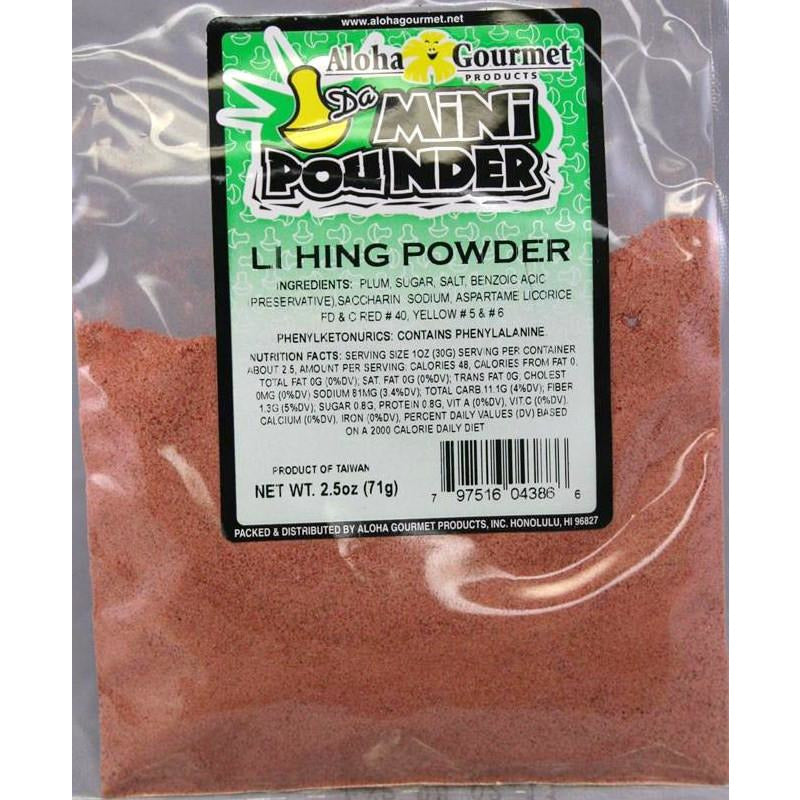 Li Hing Powder- Aloha Gourmet - Add this delicious powder to your ...
